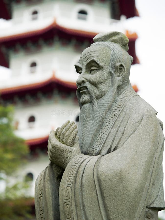 Confucious stock image. Image of statue, teacher, confucious - 5419969