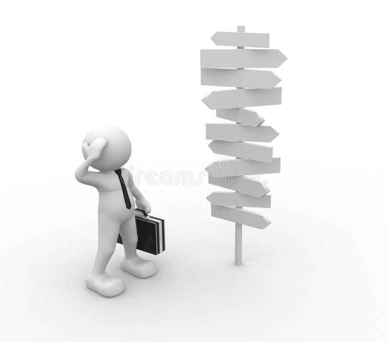 Person Confused Directions Stock Illustrations – 489 Person Confused ...