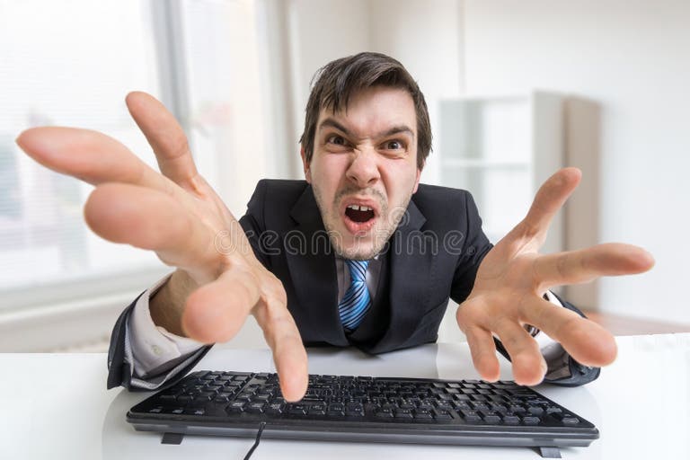39,187 Angry Computer Stock Photos - Free & Royalty-Free Stock Photos ...