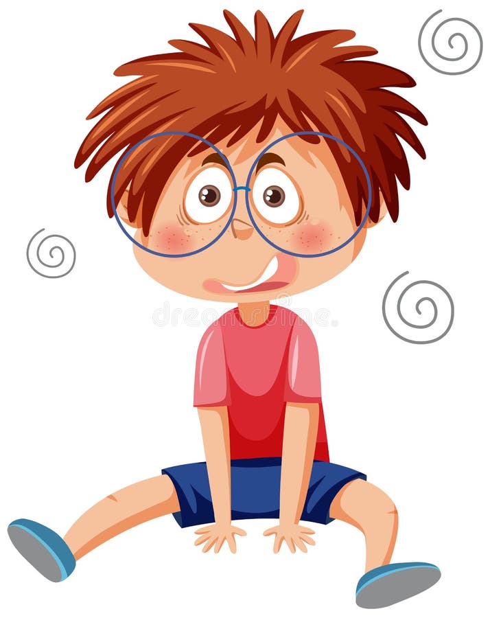 Confused Boy Cartoon Character Stock Vector - Illustration of children ...