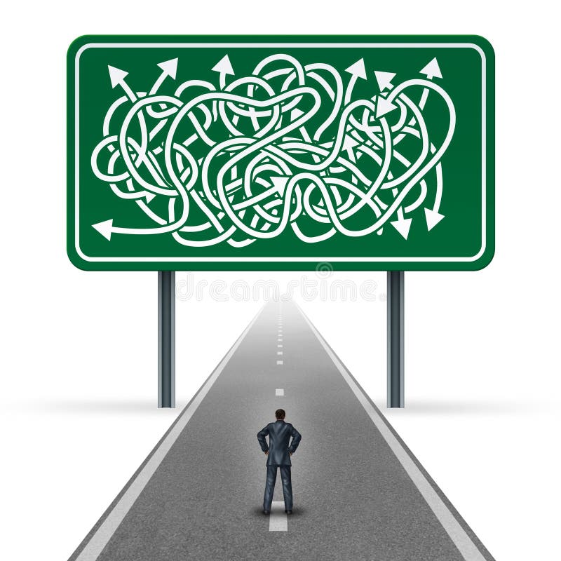 Confused Road Sign Stock Illustrations – 3,017 Confused Road Sign Stock ...