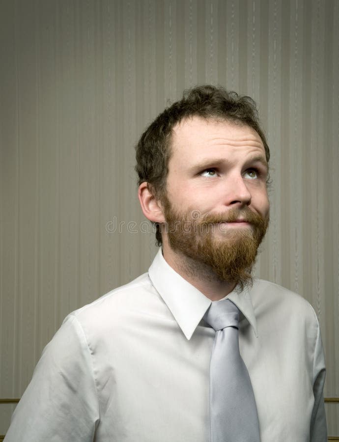 Confused business man stock image. Image of face, emotion - 7952307
