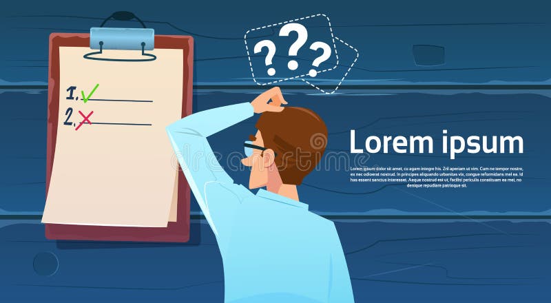 Confused Business Man Stock Illustrations – 12,455 Confused Business ...