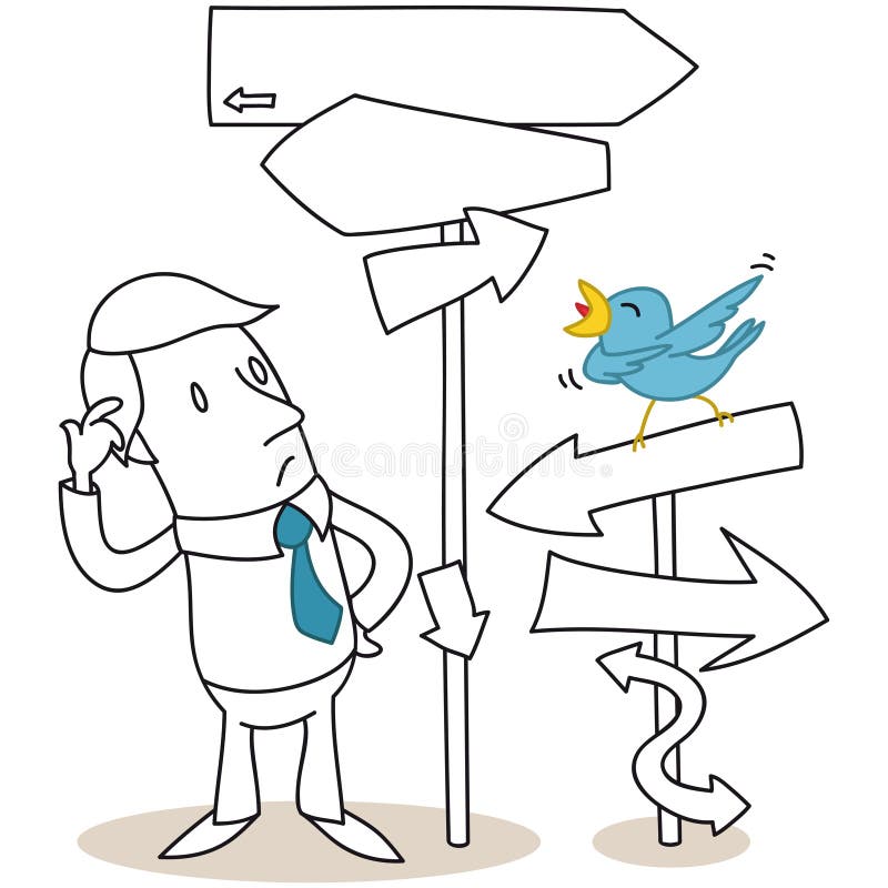 Confused Which Direction Stock Illustrations – 262 Confused Which ...