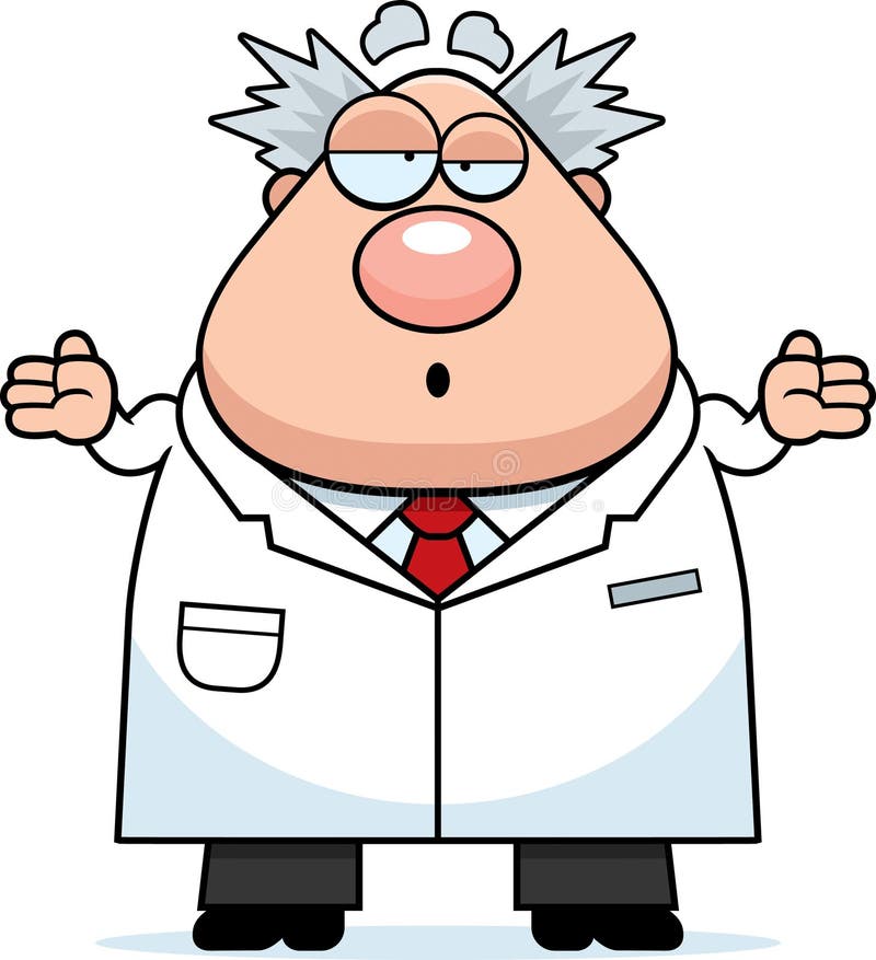 Mad Scientist stock vector. Illustration of science, glasses - 9501558