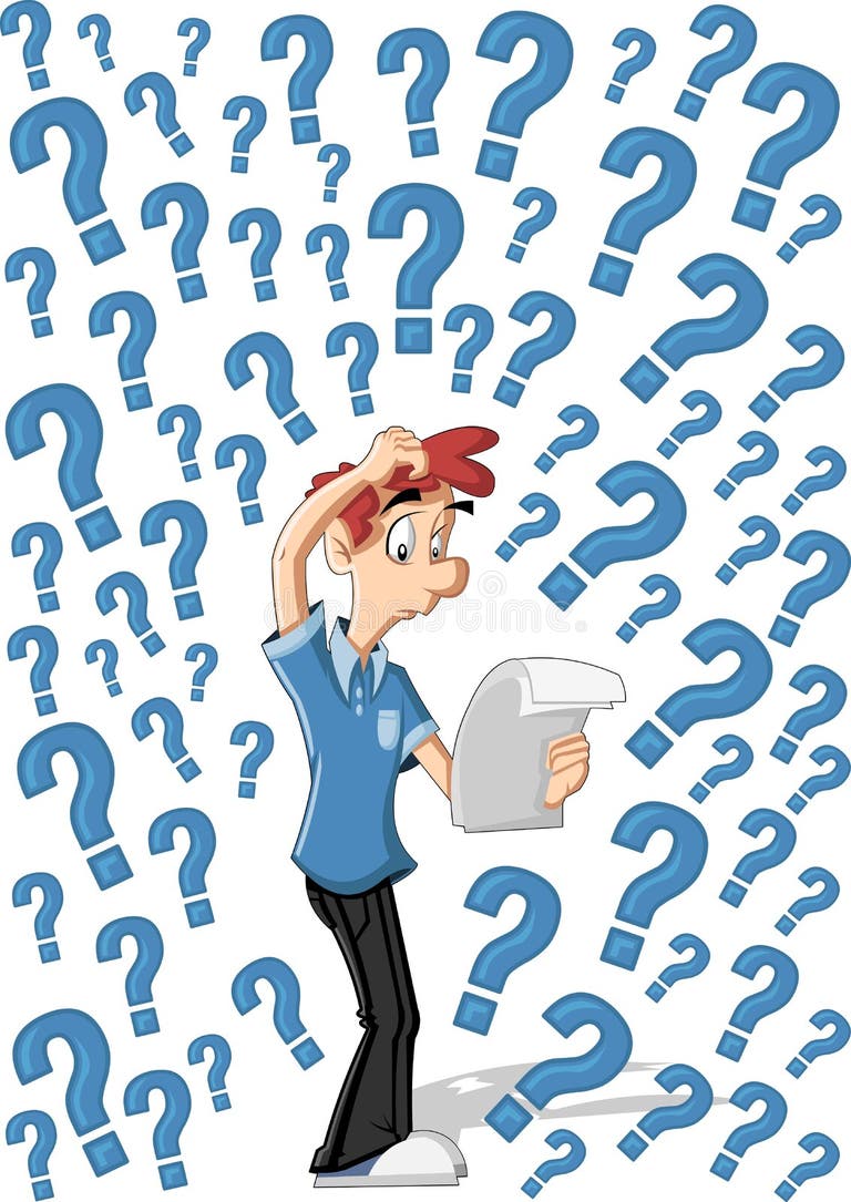 Confused Cartoon Stock Illustrations – 38,564 Confused Cartoon Stock ...