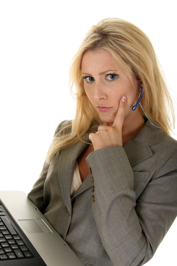 Confused Customer Service stock photo. Image of confused - 5714604