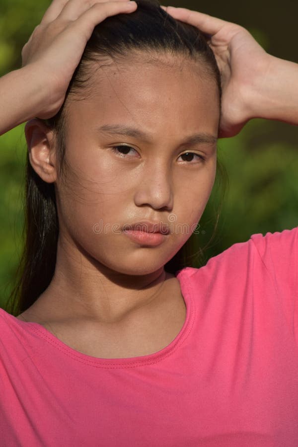 An a Confused Cute Person stock image. Image of thinking - 158145189