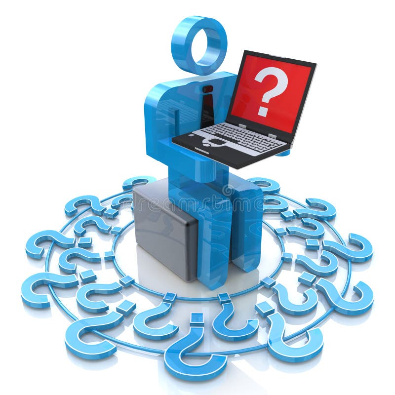 Confused stock illustration. Illustration of confused - 39843673