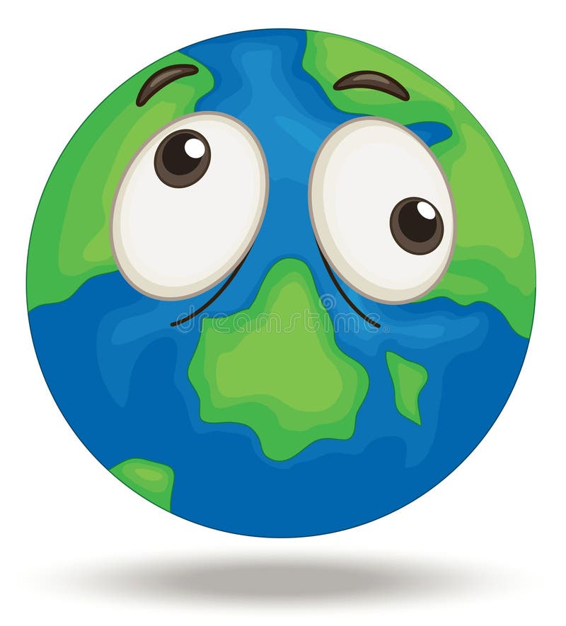 Angry World Globe Cartoon Stock Illustrations – 209 Angry World Globe ...