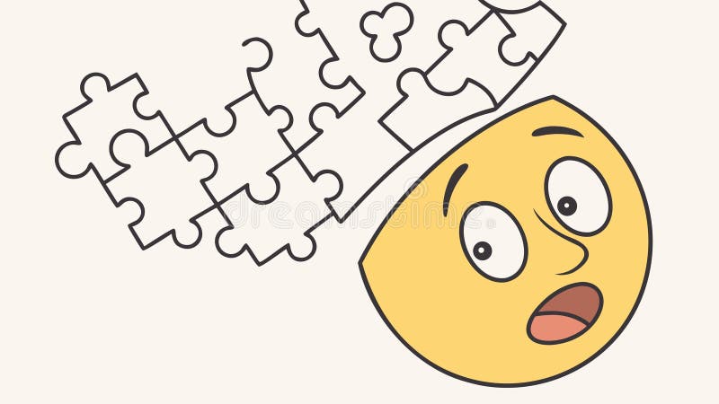 Confused Looking Puzzle Piece Stock Illustrations – 13 Confused Looking ...