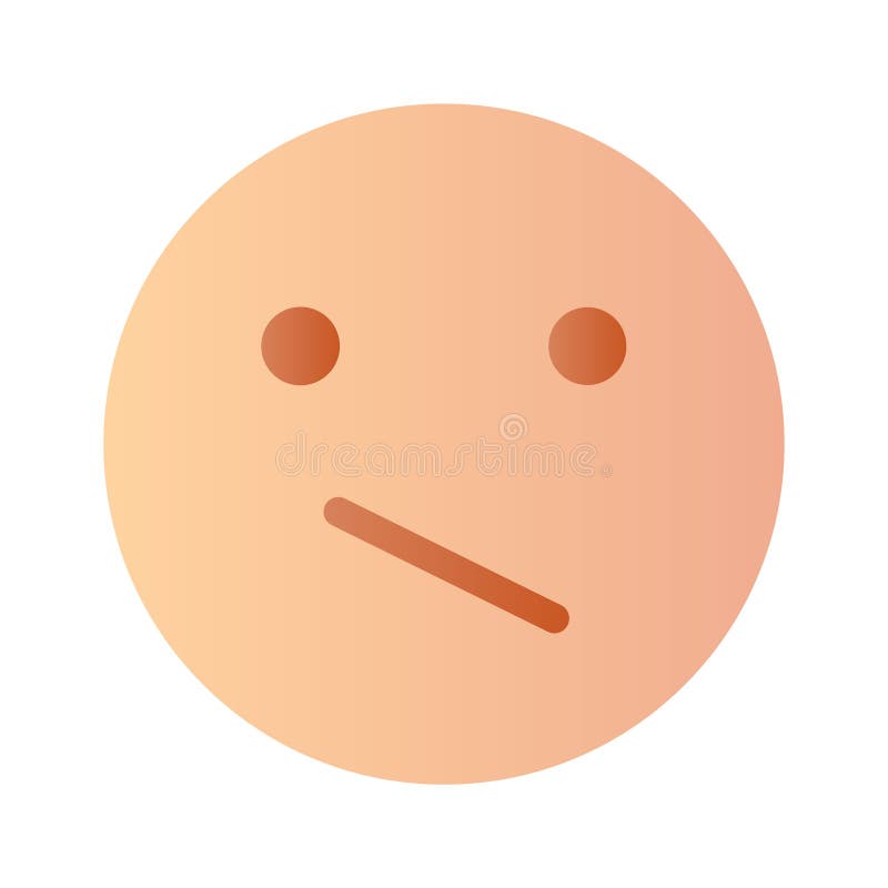 Confused Emoji Vector Design, Ready To Use Stock Vector - Illustration ...