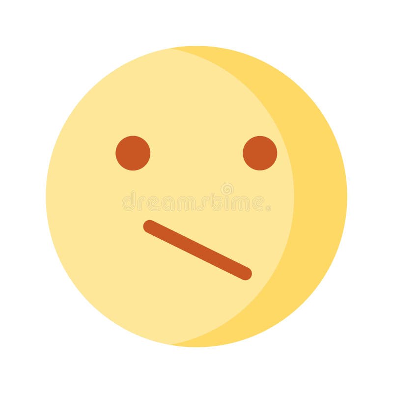 Confused Emoji Vector Design, Ready To Use Stock Vector - Illustration ...