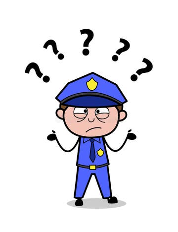 Security Guard Confused Stock Illustrations – 74 Security Guard ...