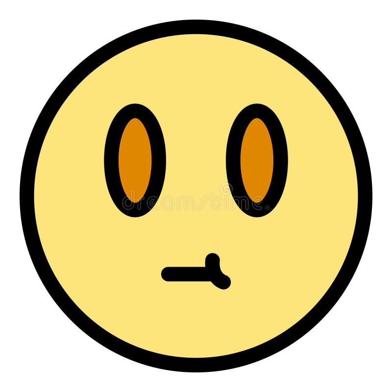 Confused Face Expression with Frog Cartoon. Stock Vector - Illustration ...