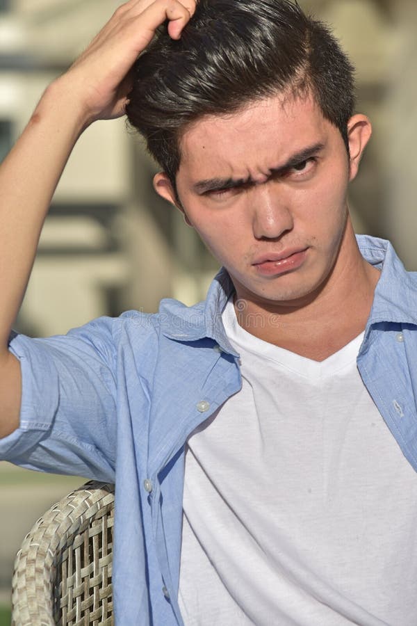 Confused Filipino Person stock image. Image of diverse - 128251959