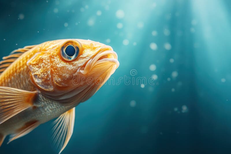 Confused Fish Swimming Erratically in Deep Waters Due To Nitrogen ...