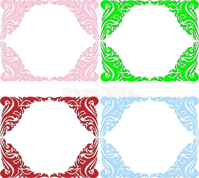 The Confused Flower Illustration with Whirlpools Stock Vector ...