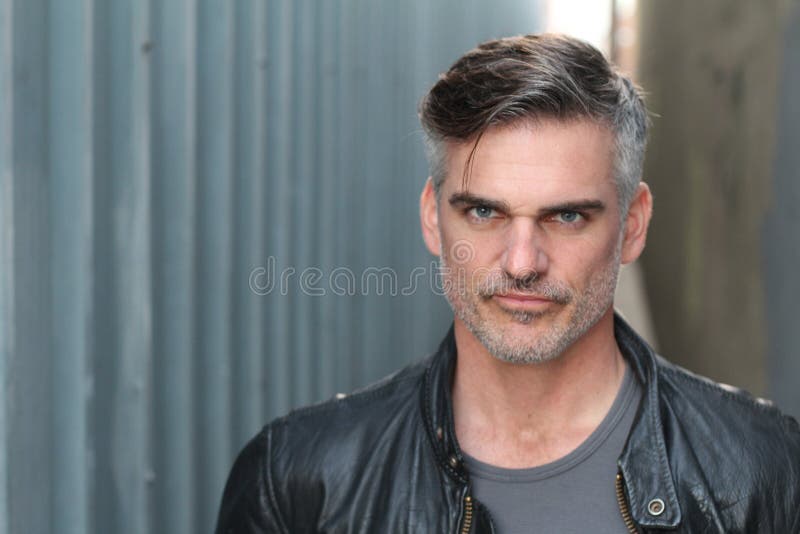 Confused Handsome Caucasian Man Frowning Stock Image - Image of judging ...