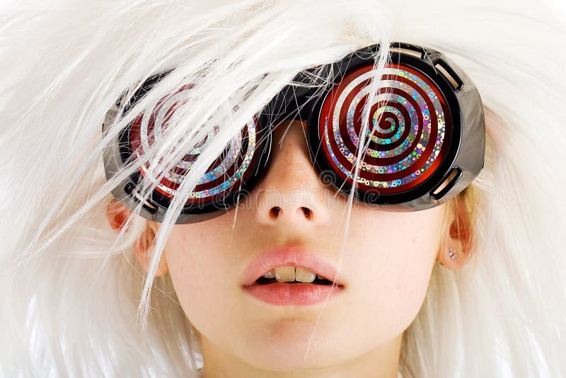 Weird looking kid stock photo. Image of costume, silly - 20932878