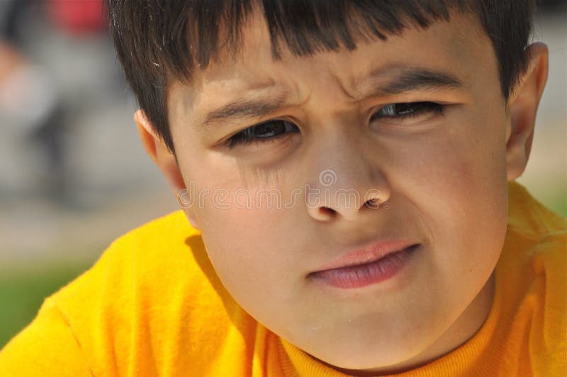 Confused Look stock photo. Image of class, bright, look - 14101984