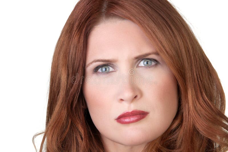 Confused looking woman stock image. Image of head, confused - 86231799