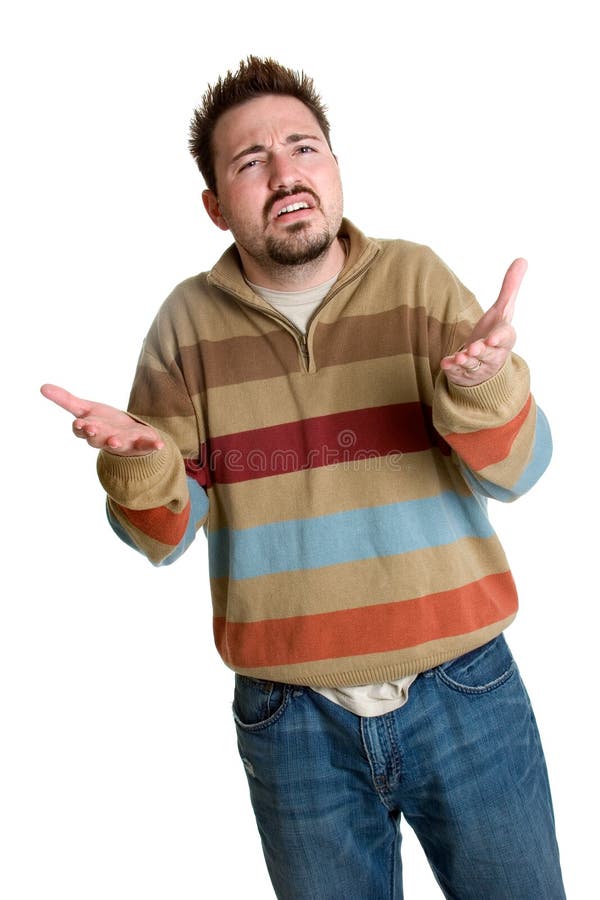 Confused Man stock photo. Image of bewildered, adult - 21939106