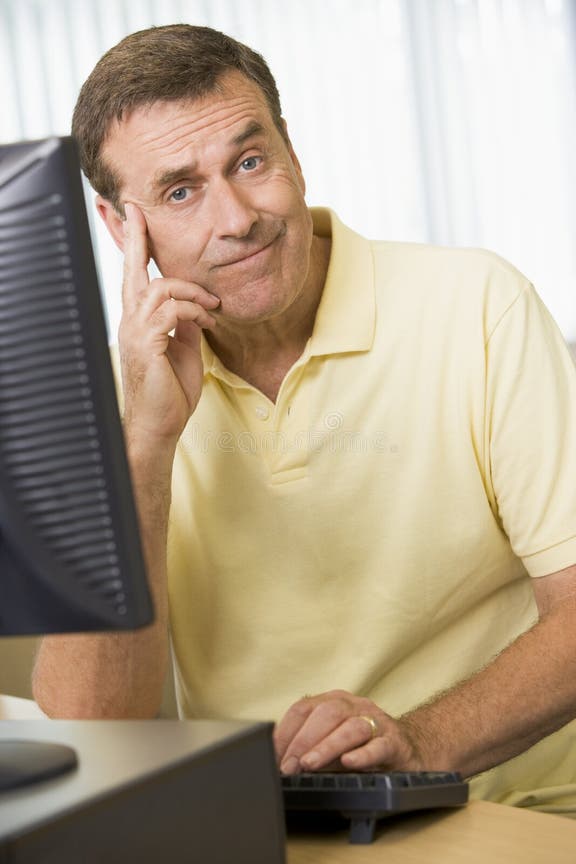 839 Confused Mature Person Computer Stock Photos - Free & Royalty-Free ...