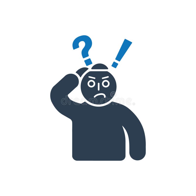Confused Man Stock Illustrations – 23,482 Confused Man Stock ...