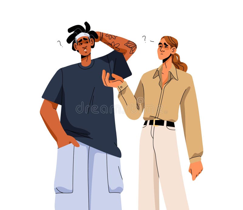 Confused Friends Stock Illustrations – 319 Confused Friends Stock ...