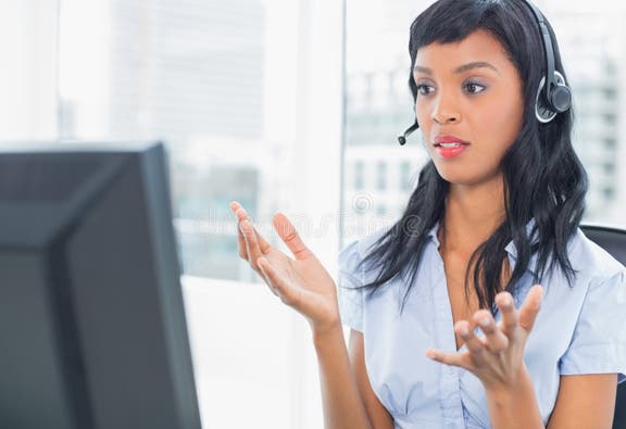 385 Confused Call Center Operator Stock Photos - Free & Royalty-Free ...