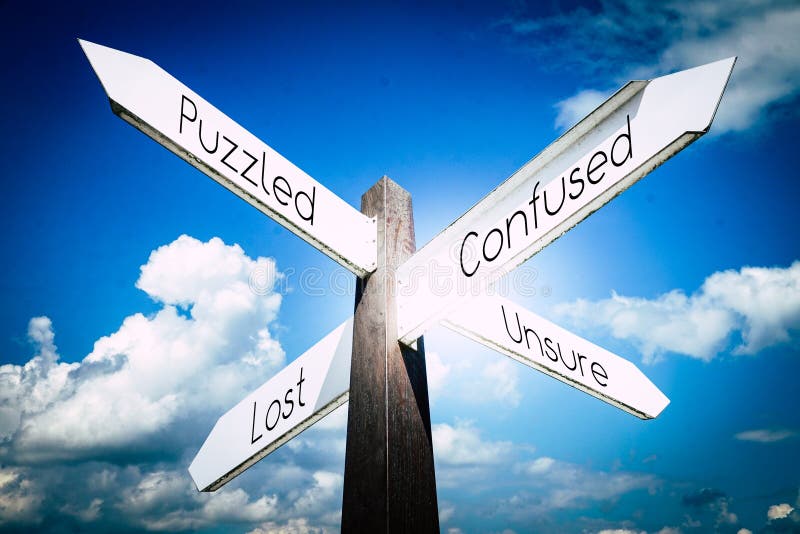 742 Lost Confused Signpost Photos - Free & Royalty-Free Stock Photos ...