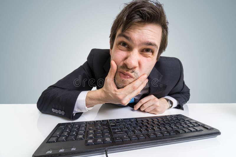 9,096 Confused Person Computer Stock Photos - Free & Royalty-Free Stock ...