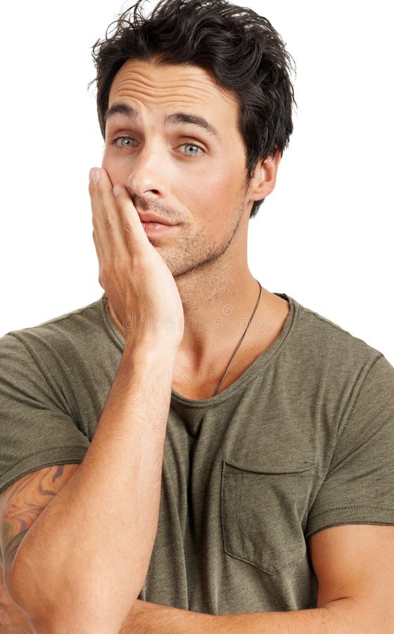 Confused, Thinking and Businessman in Office with Arms Crossed, Doubt ...