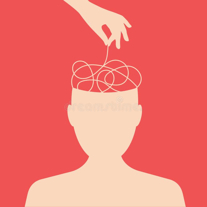 Thoughts Tangled Stock Illustrations – 346 Thoughts Tangled Stock ...