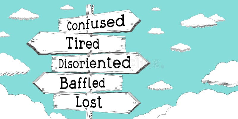 Disoriented Outline Stock Illustrations – 51 Disoriented Outline Stock ...