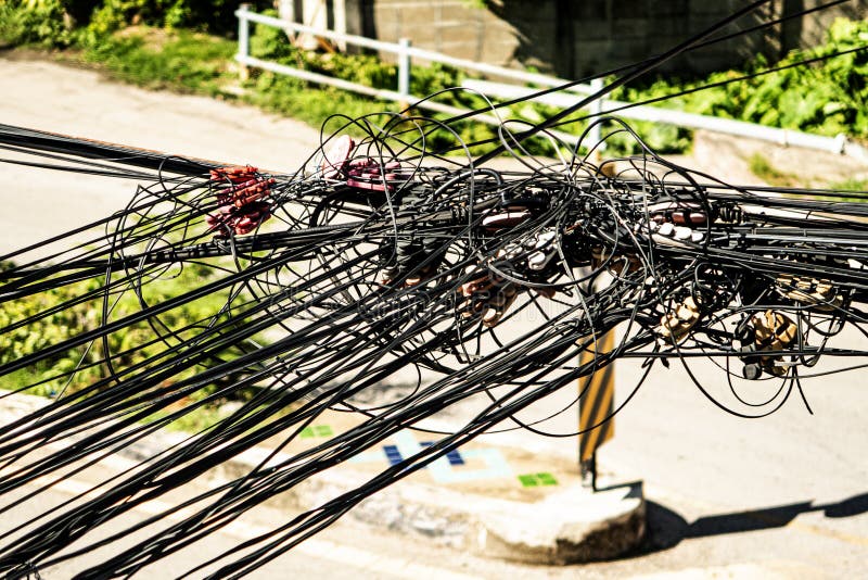 Confusing cable box stock image. Image of sign, confuse - 31812003