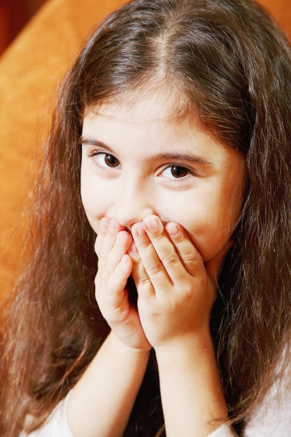 Confusion stock photo. Image of child, female, confusion - 17100964