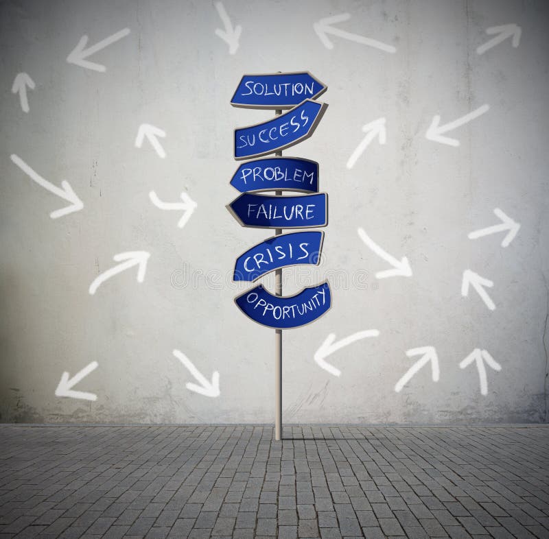 Confusion image stock. Image du aide, avenir, flèche - 34300985