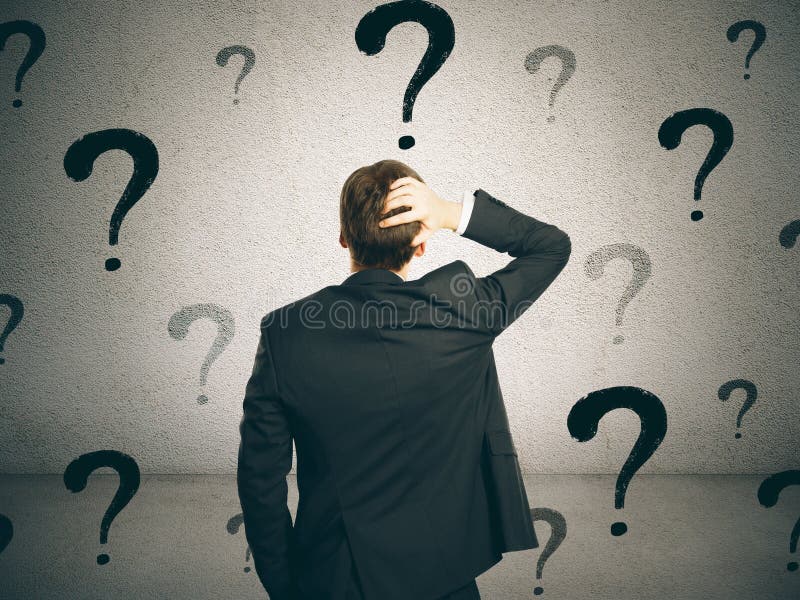 Confusion and Doubt Concept Stock Photo - Image of doubt, compliance ...