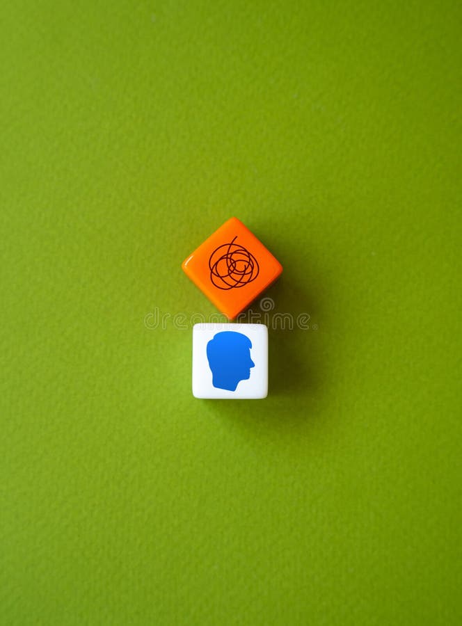 Confusion in Thoughts. Distractions Boredom, Lack of Focus Stock Image ...