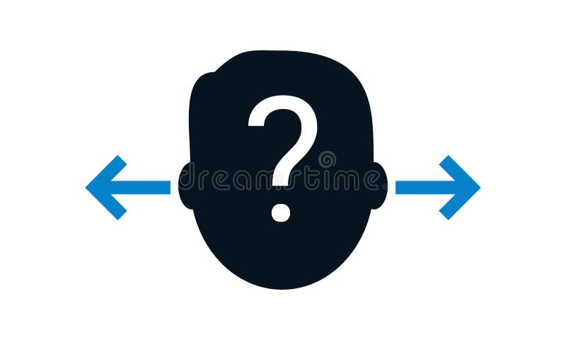 Confusion Icon Flat Style Vector Illustration. Stock Vector ...