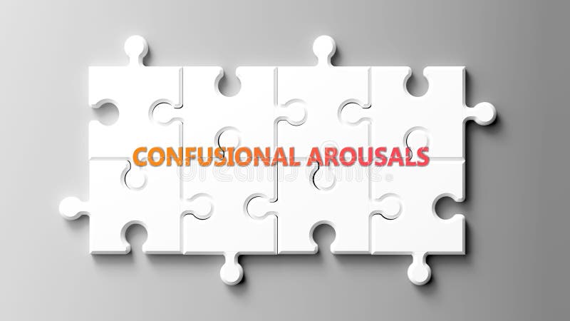 Confusional Arousals Complex Like a Puzzle - Pictured As Word ...