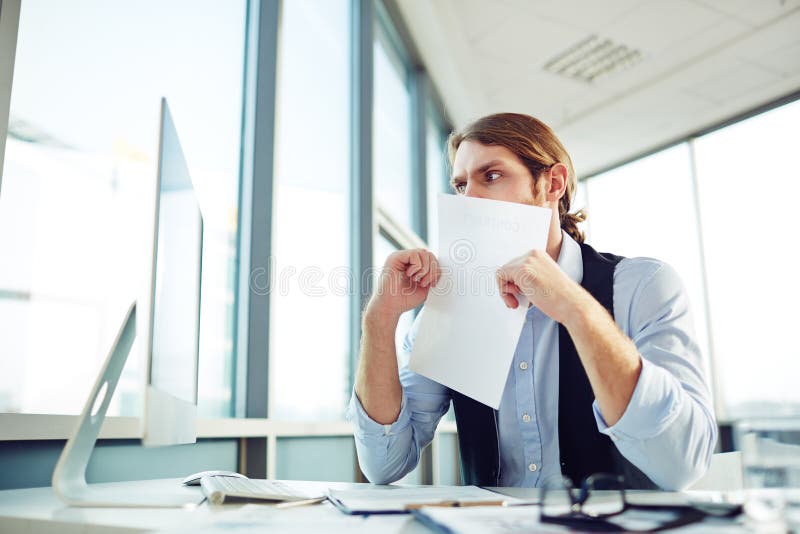 Confusione immagine stock. Immagine di corporativo, isolato - 17595049