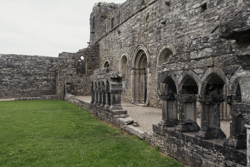 Cong Abbey in the Region of Galway, Ireland. Editorial Image - Image of ...