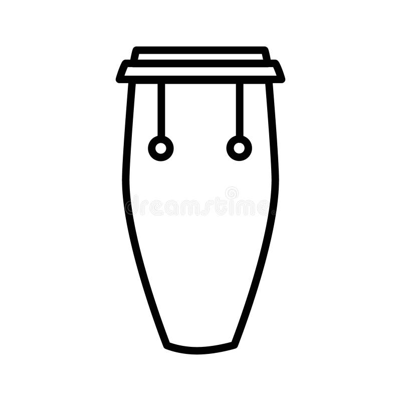 Conga Instrument Background Stock Illustrations – 704 Conga Instrument ...