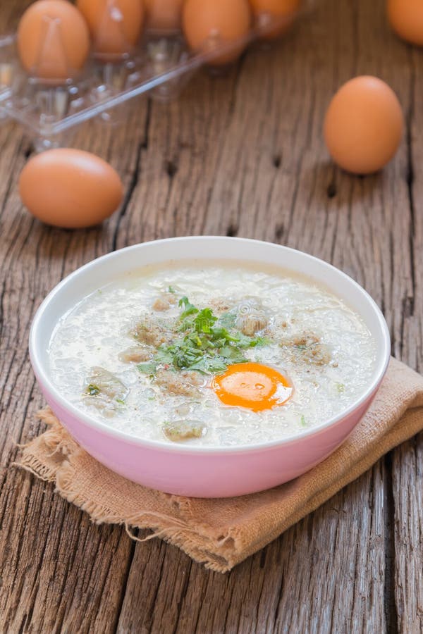 Congee stock image. Image of cuisine, recipe, food, mixed - 56149213