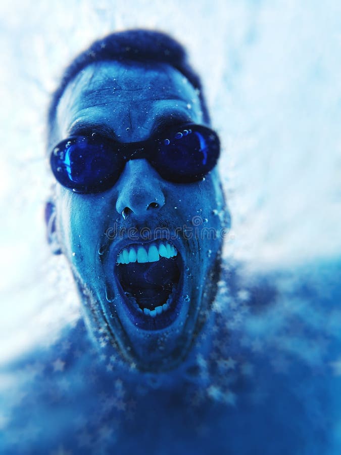 Uomo Congelato immagine stock. Immagine di testa, congelamento - 48752277