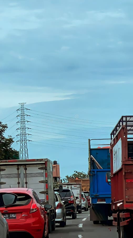 The congestion stock image. Image of cloud, street, rush - 262640681