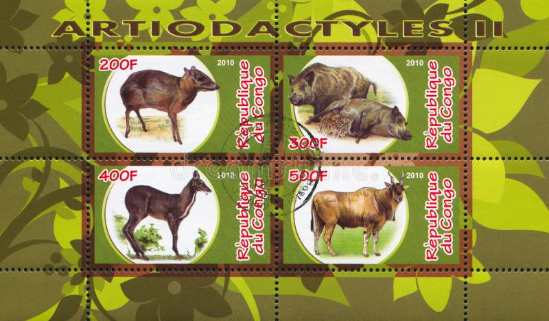 Animal printed by Congo editorial photography. Image of common - 320360262